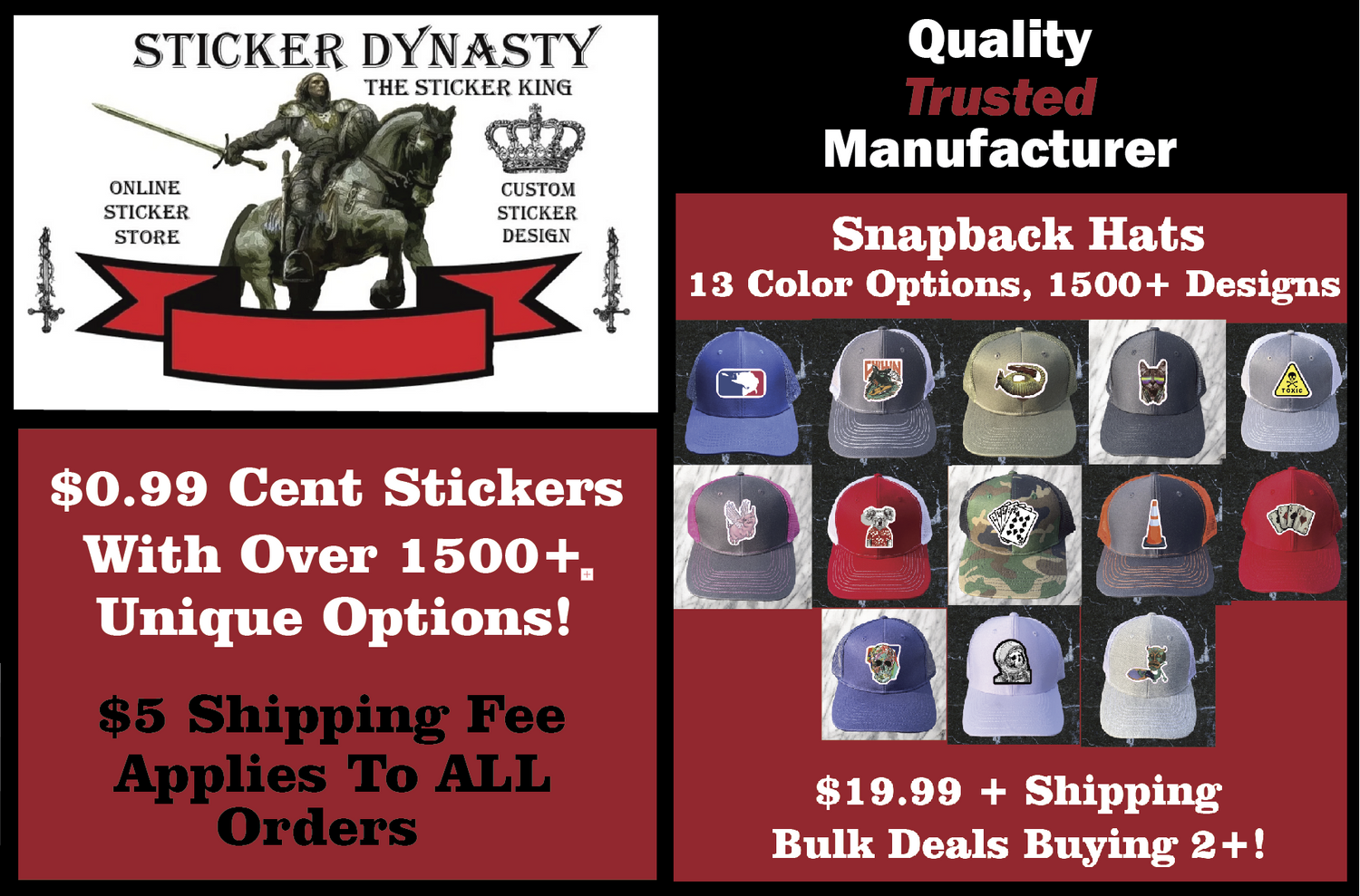 Sticker Dynasty - Sticker Store and Custom Orders – StickerDynasty