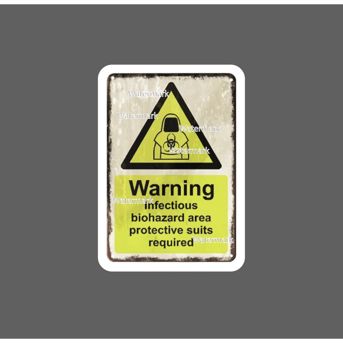 Infectious Biohazard Sticker — StickerDynasty