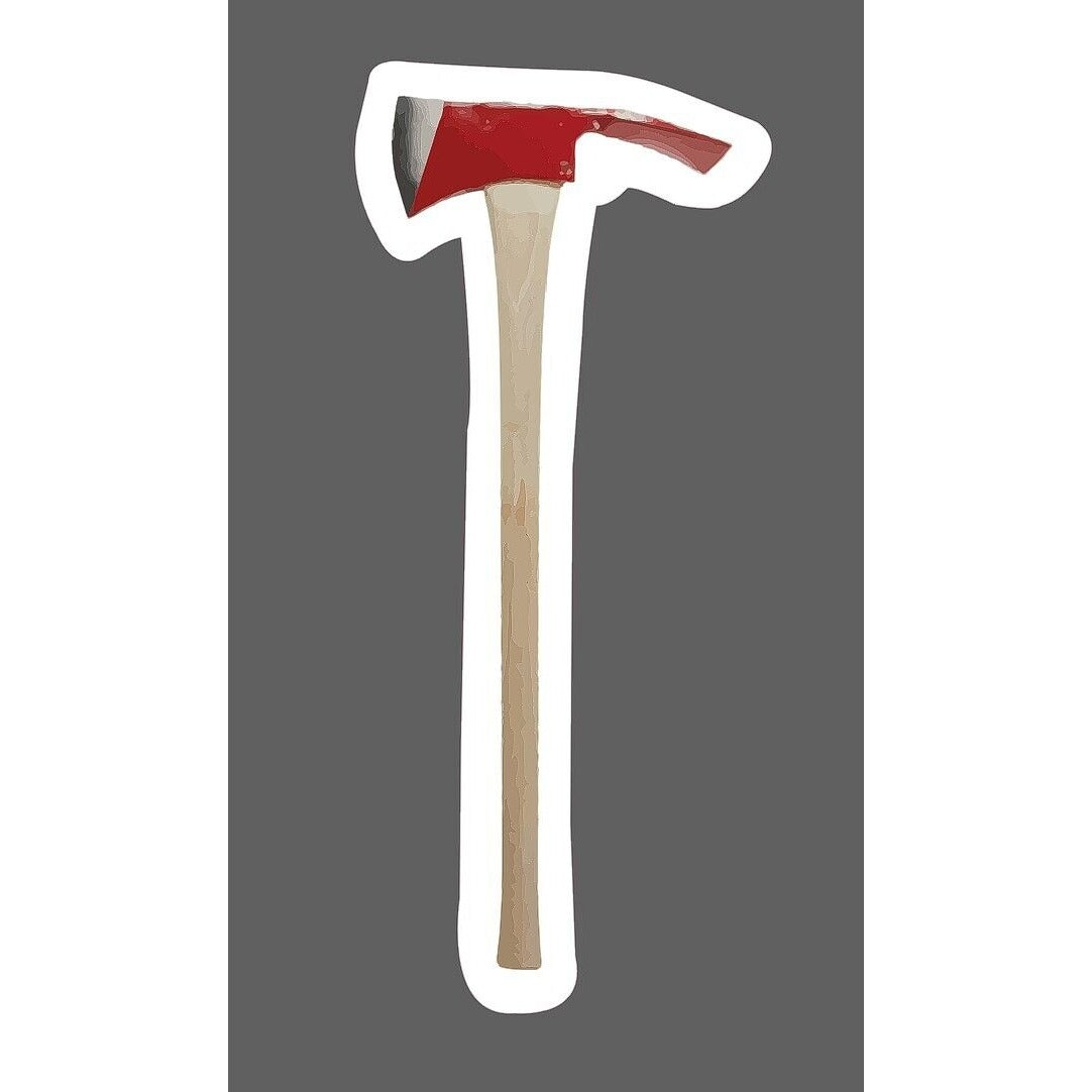 Axe Sticker Tool Firefighter — StickerDynasty