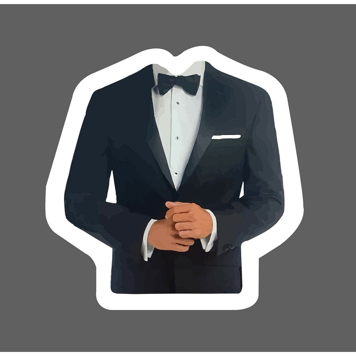 Tuxedo Sticker Wedding Formal — StickerDynasty