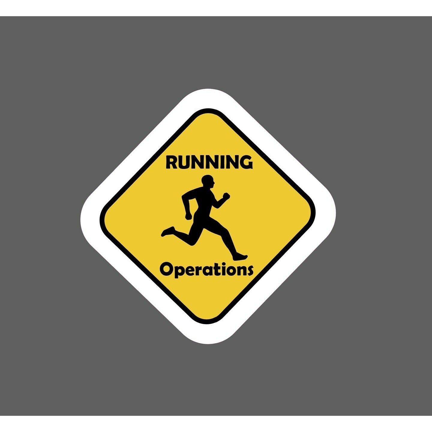 Running Operations Sticker – StickerDynasty