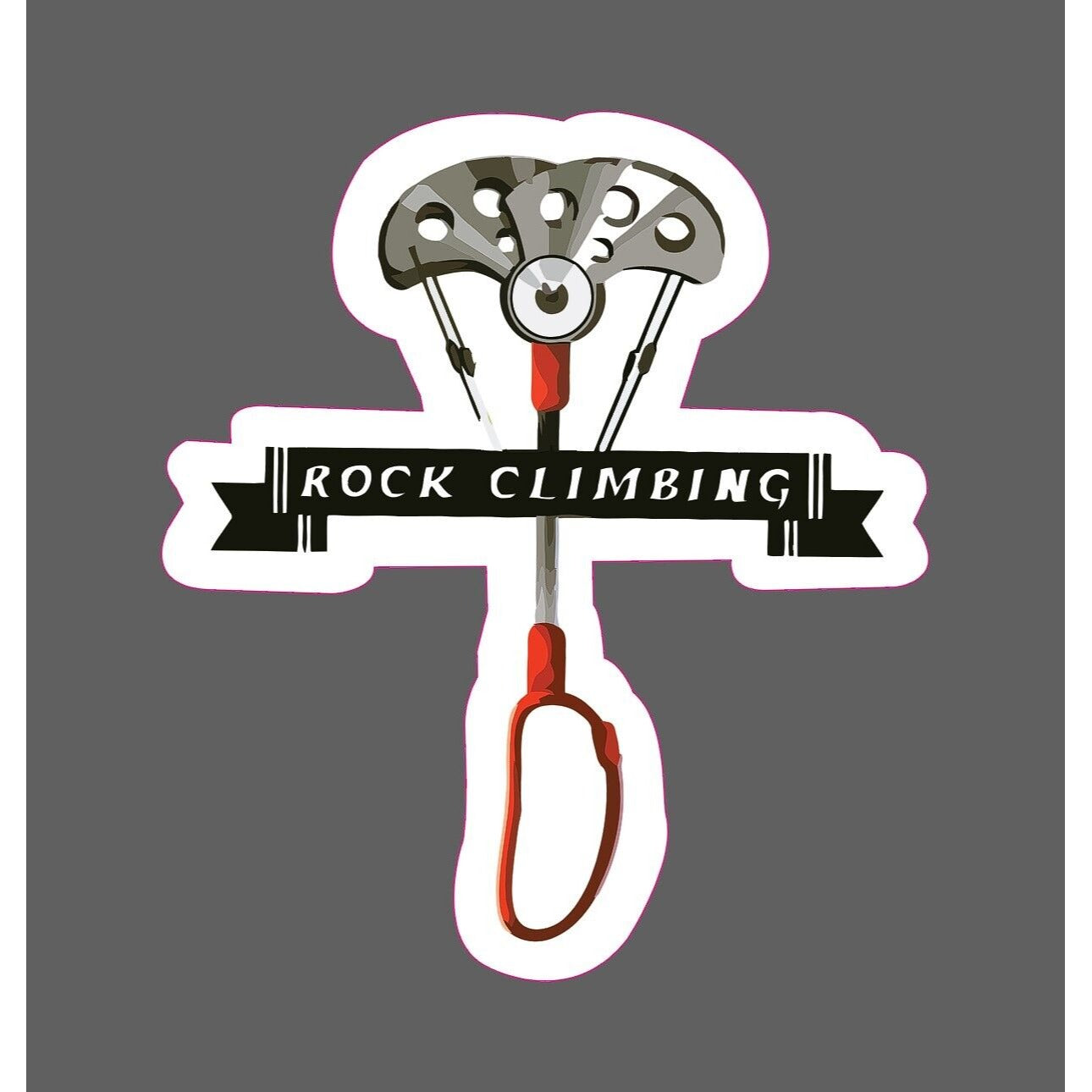 Rock Climbing Sticker – StickerDynasty