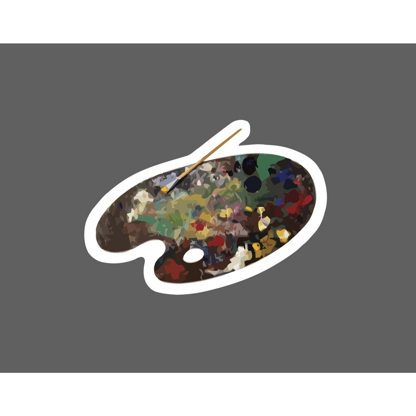 Paint Pallet Sticker Artist – StickerDynasty