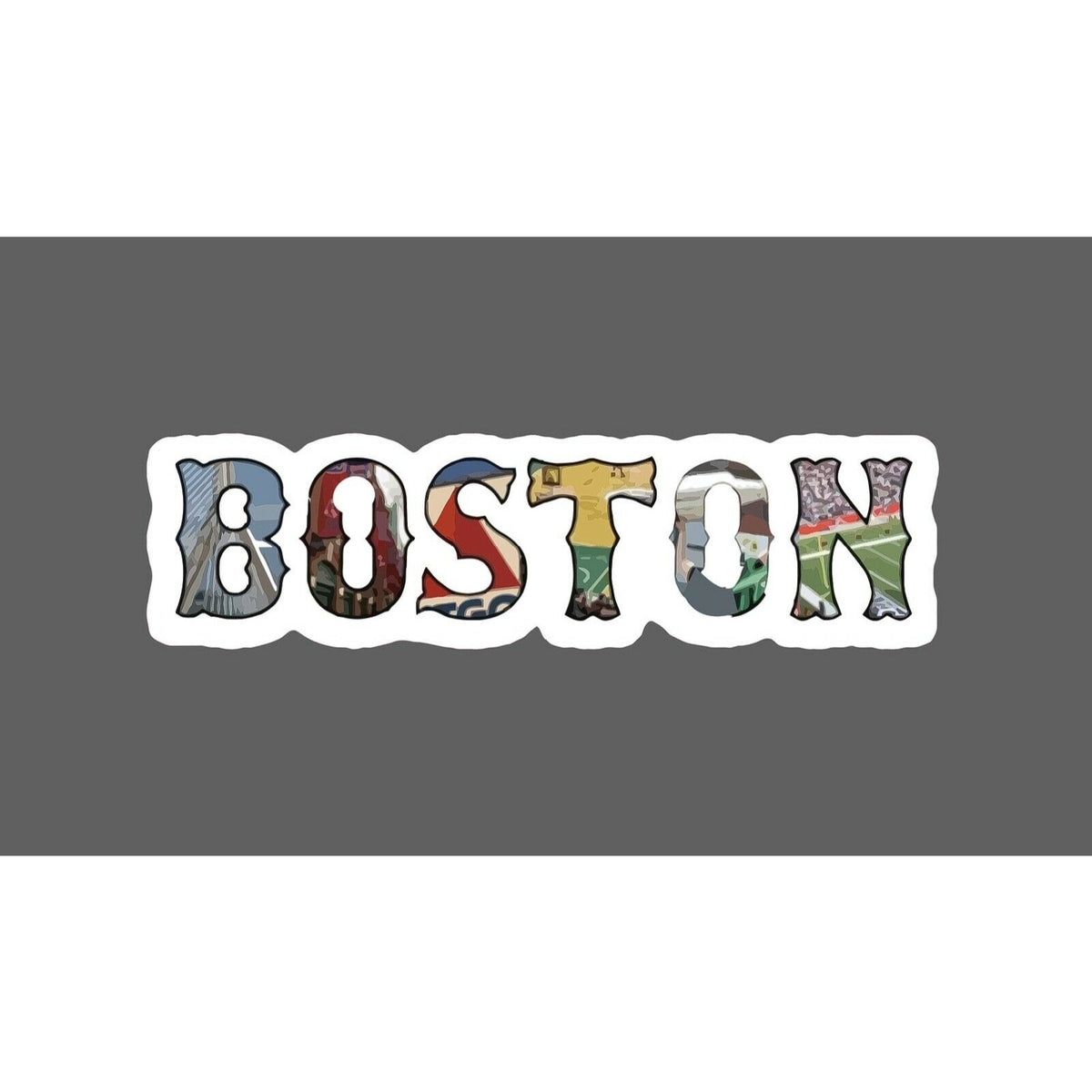 Boston Sticker Sports City — StickerDynasty