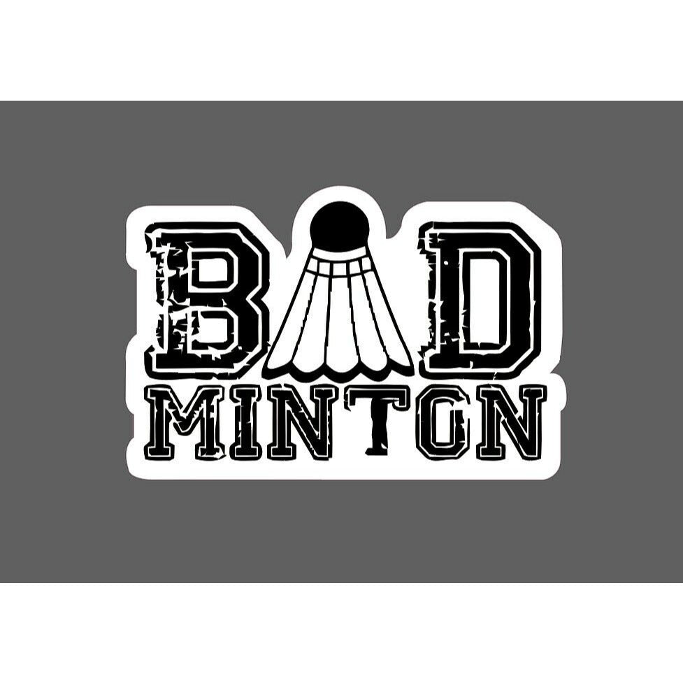 Badminton Sticker Vintage — StickerDynasty