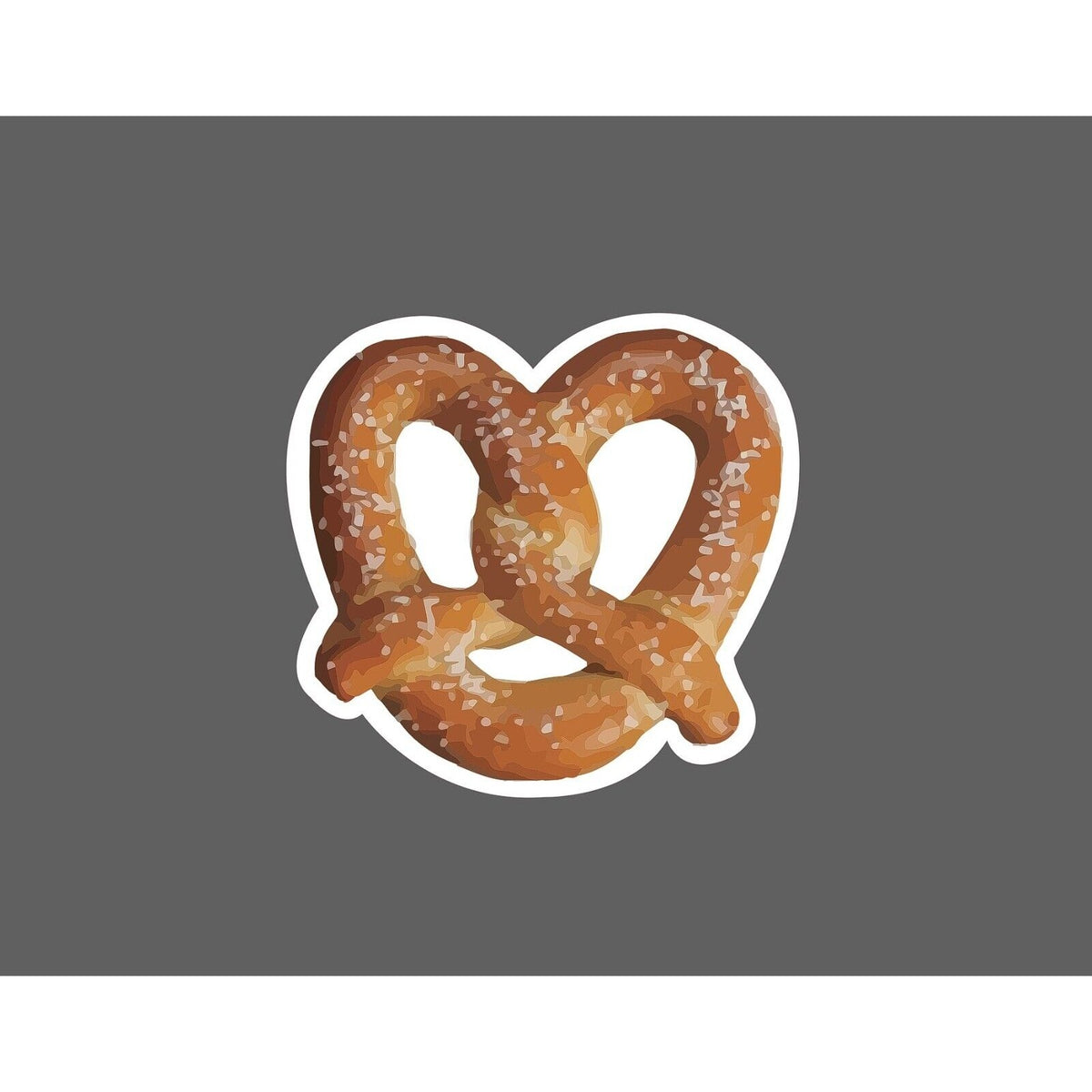 Pretzel Sticker Salted — StickerDynasty