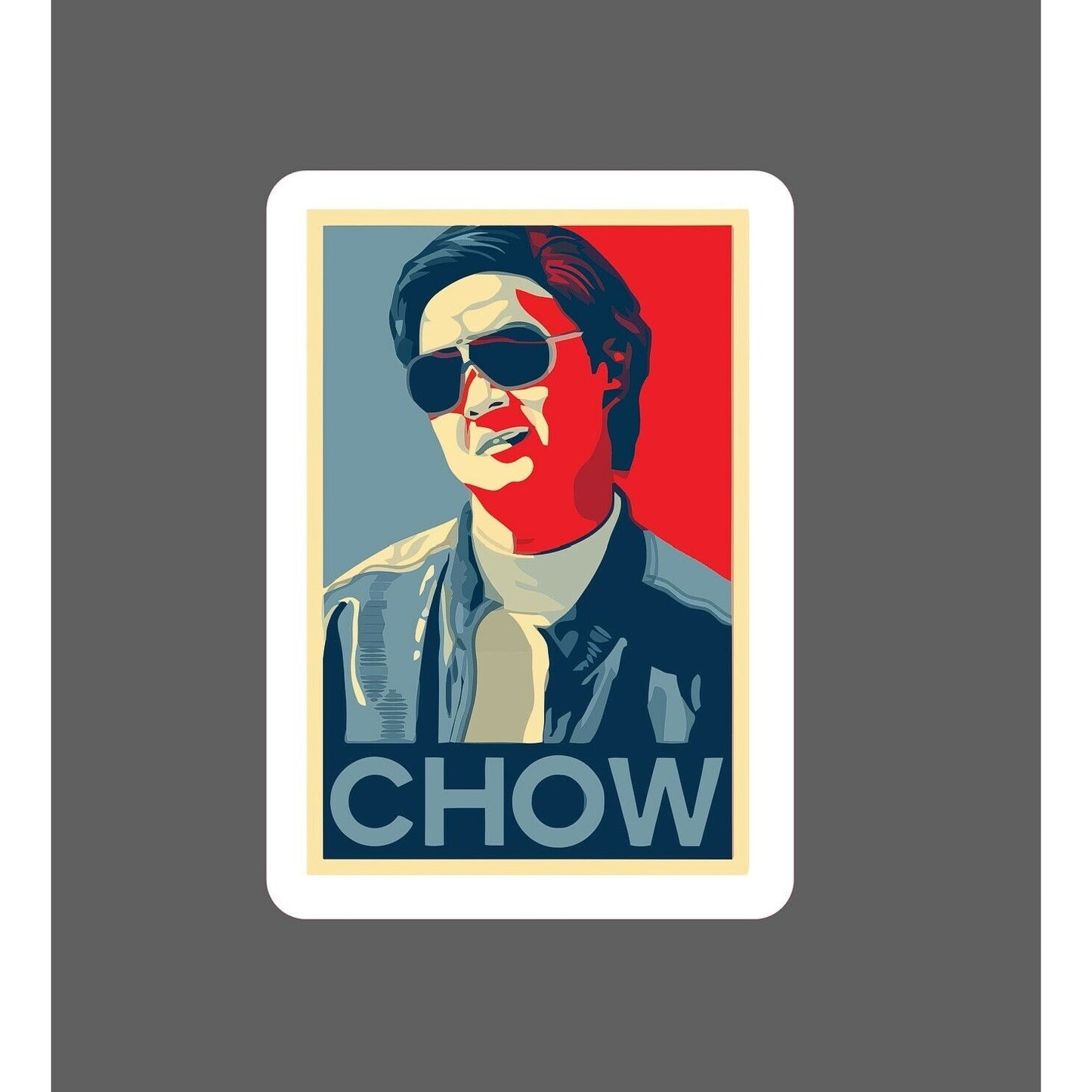 Chow Sticker Hangover Leslie – StickerDynasty