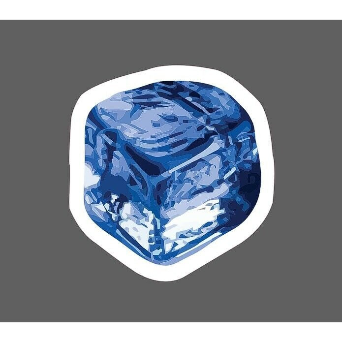 Ice Cube Sticker Frozen H20 – StickerDynasty
