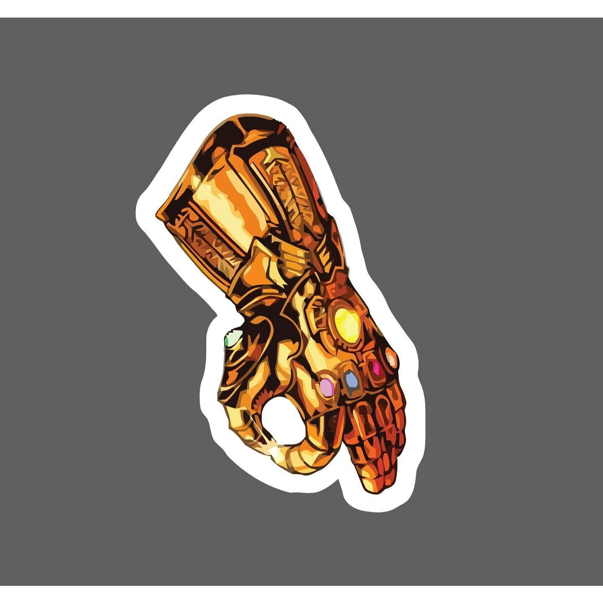Circle Game Sticker Infinity Gauntlet — StickerDynasty