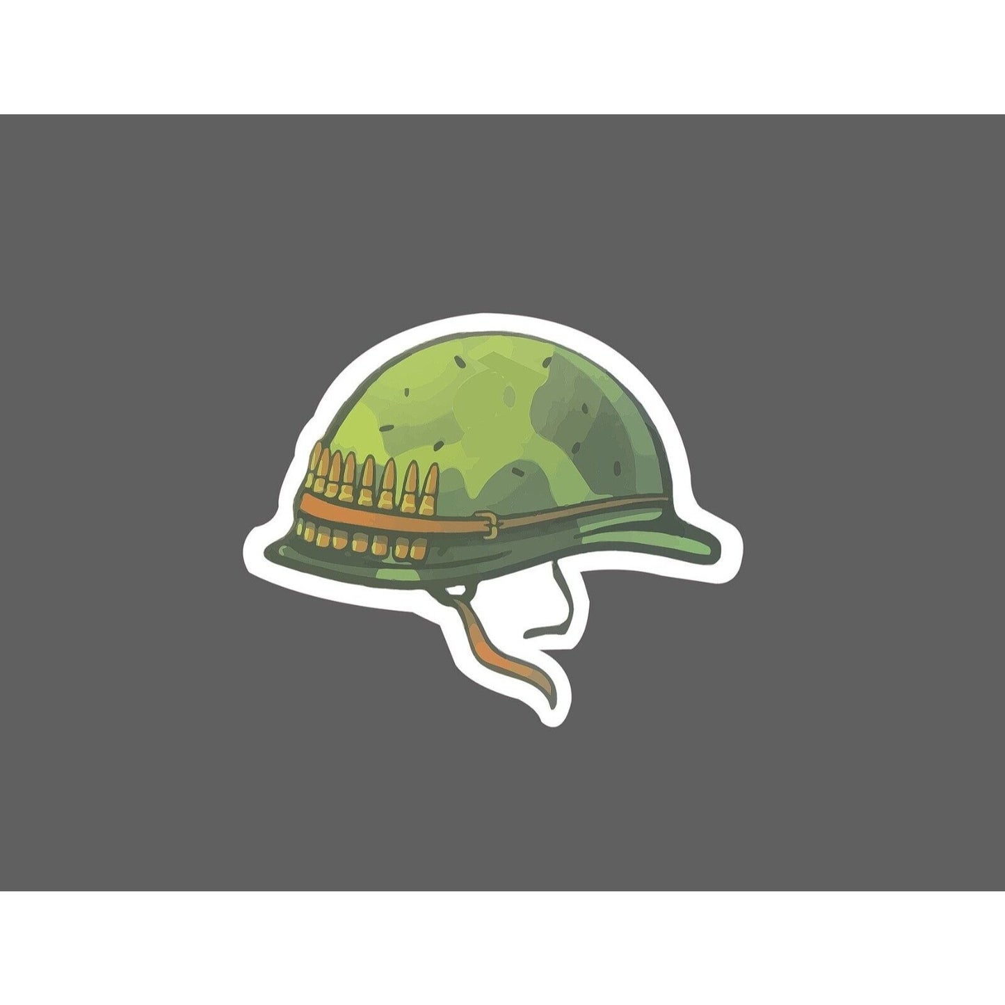Military Helmet Sticker Ammo – StickerDynasty