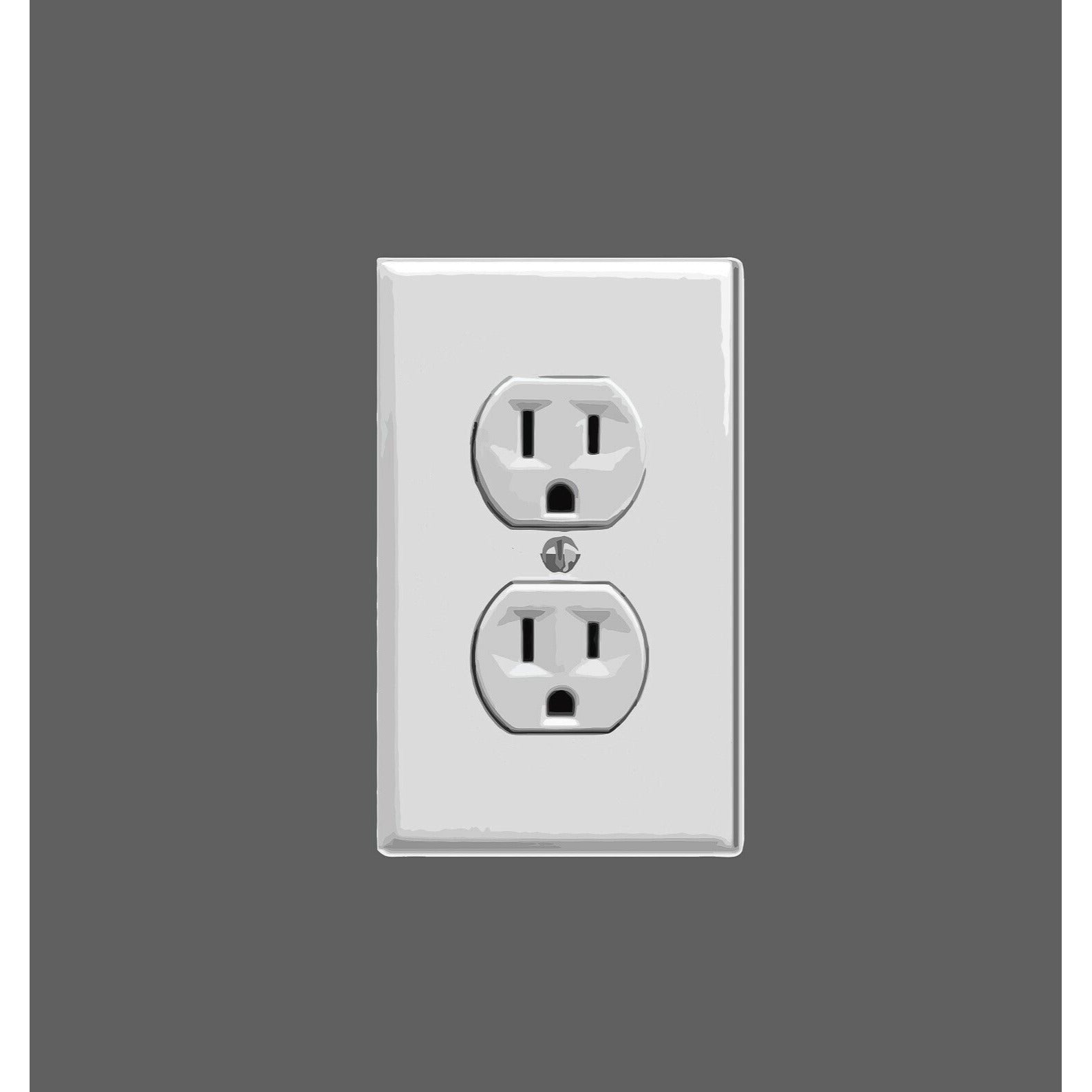 Wall Socket Sticker Prank Fake Outlet – StickerDynasty