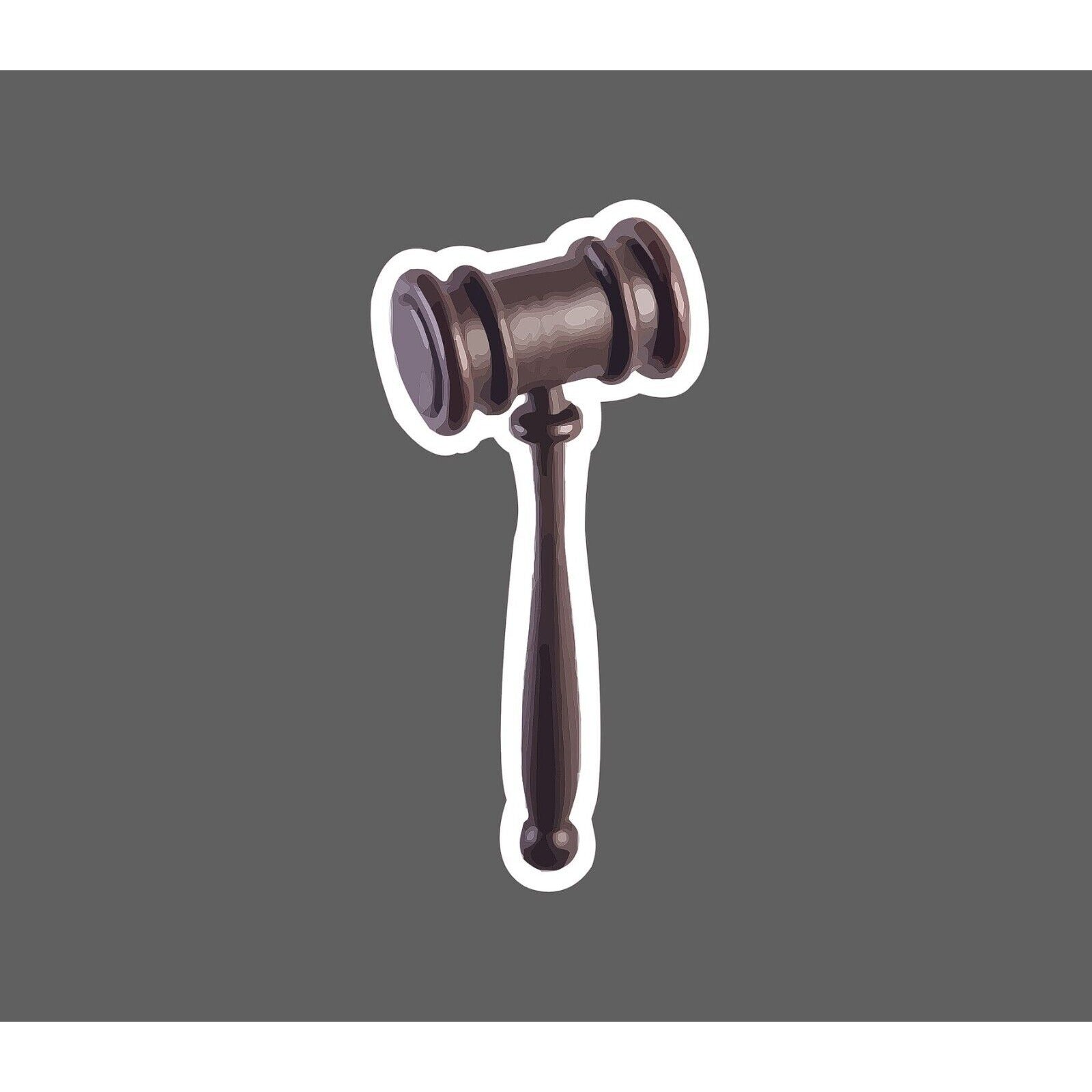 Gavel Sticker Judge Law Justice – StickerDynasty