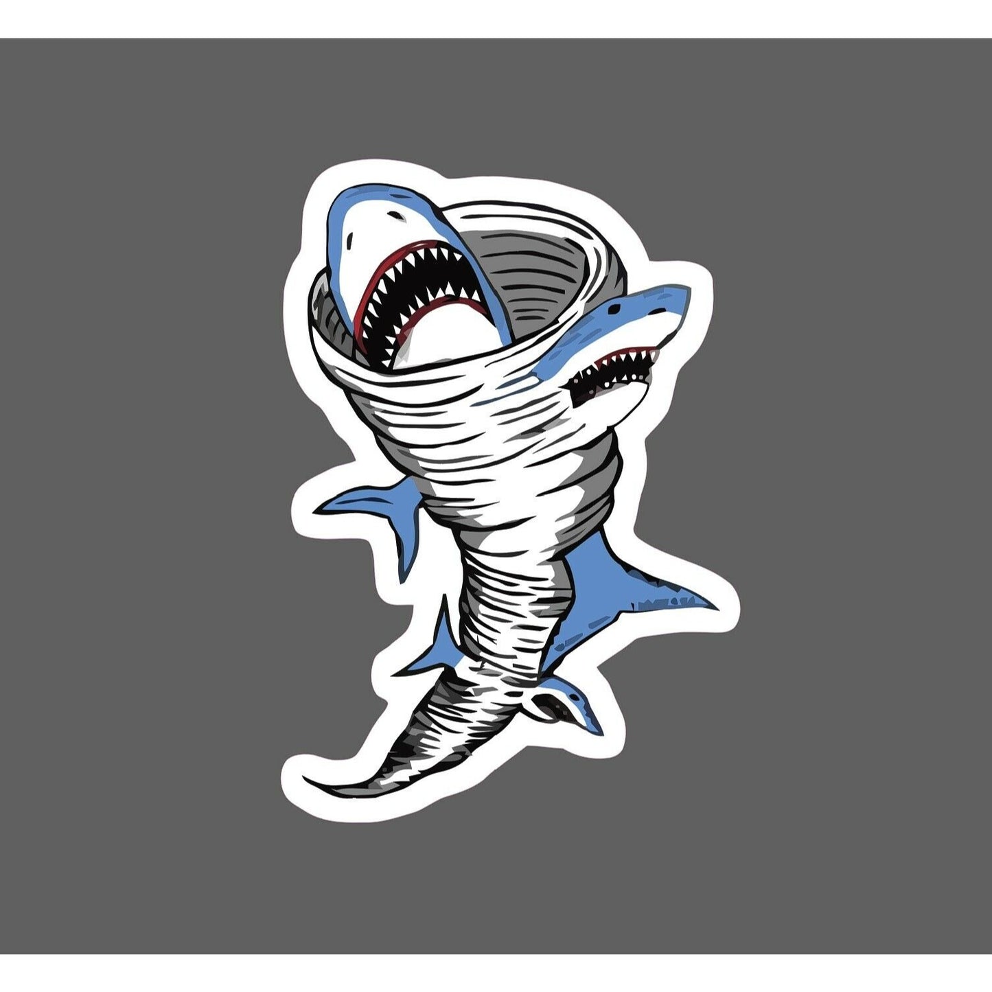 Shark Tornado Sticker Storm – StickerDynasty