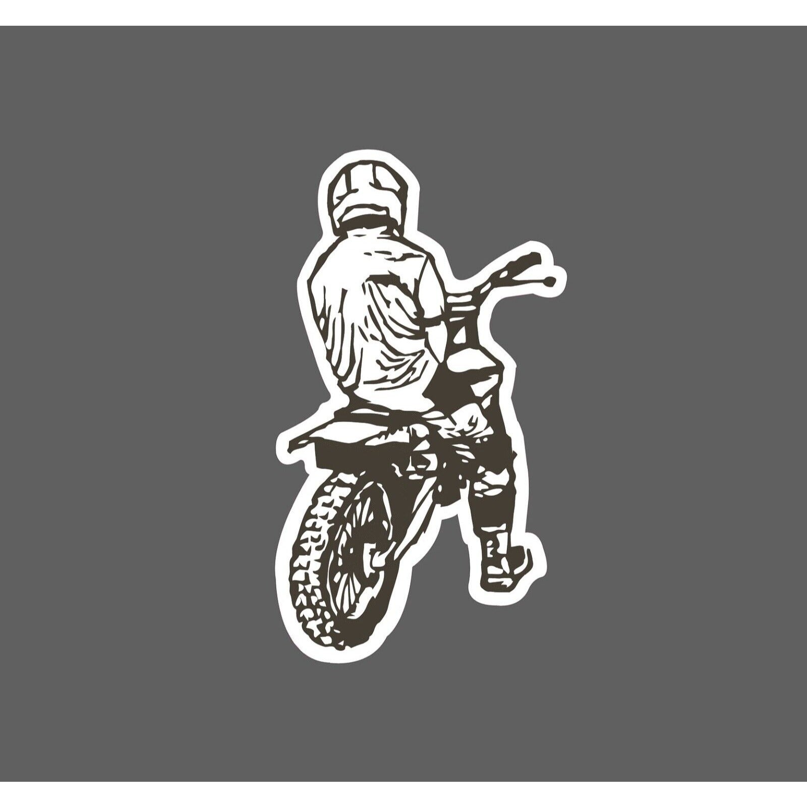 Dirt Bike Rider Sticker – StickerDynasty