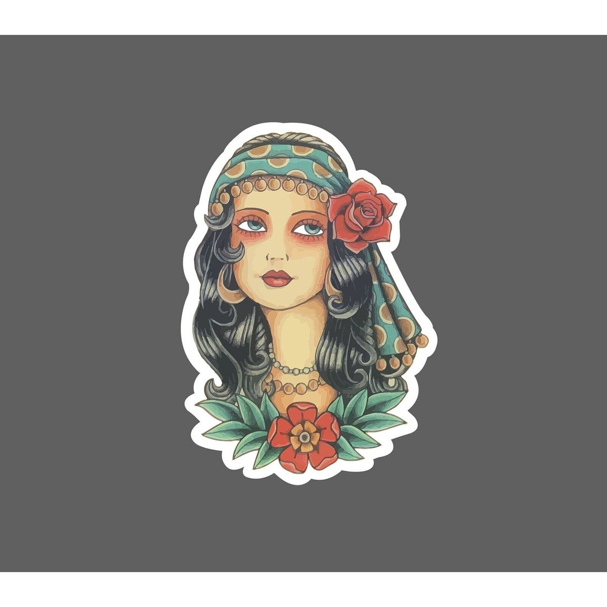 Gypsy Sticker New School — StickerDynasty