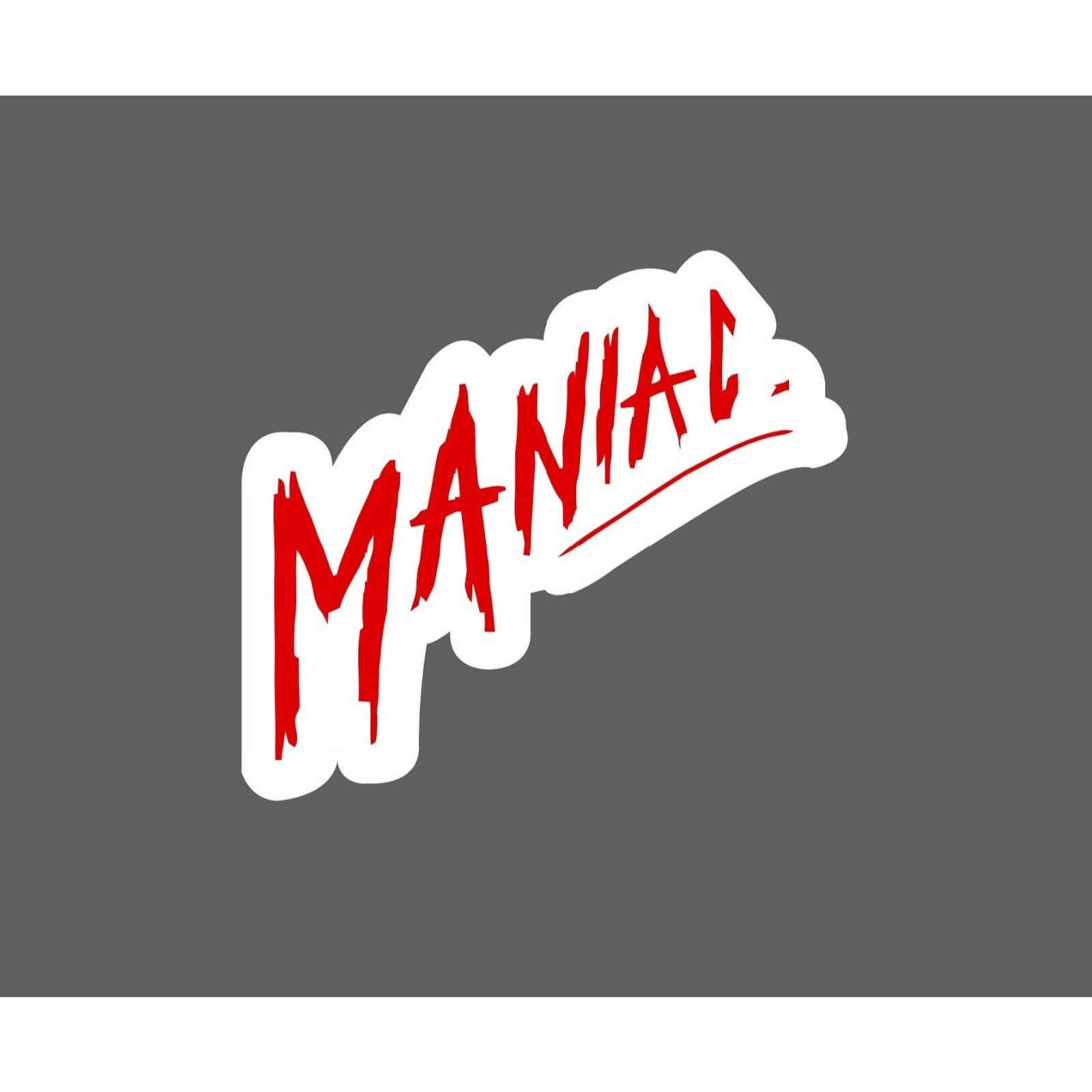 Maniac Sticker Blood Script – StickerDynasty
