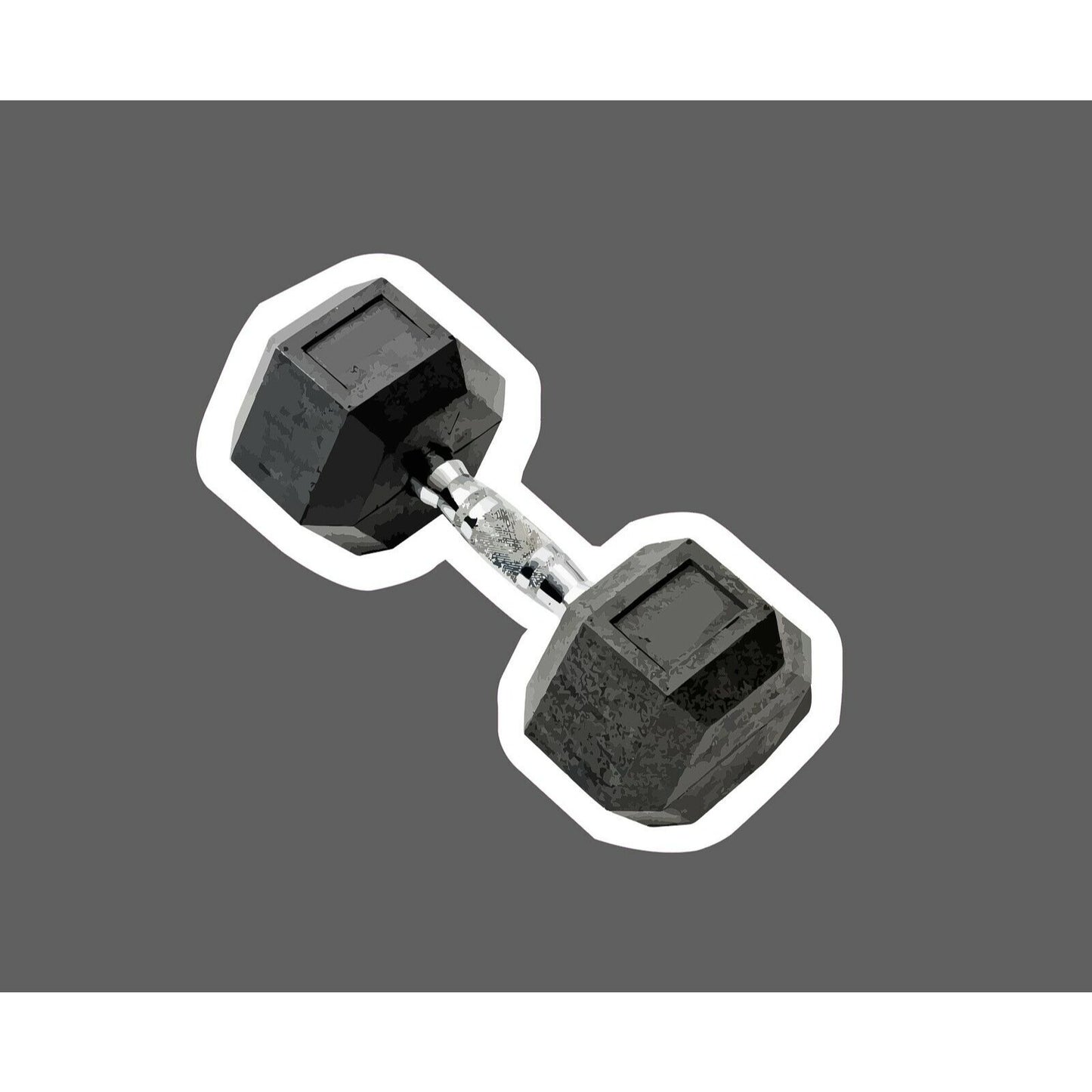 Dumbbell Sticker Gym Workout – StickerDynasty